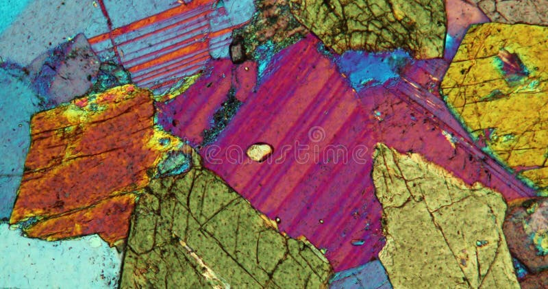 Amphibolite Rock Section Close Up Stock Footage - Video of research ...