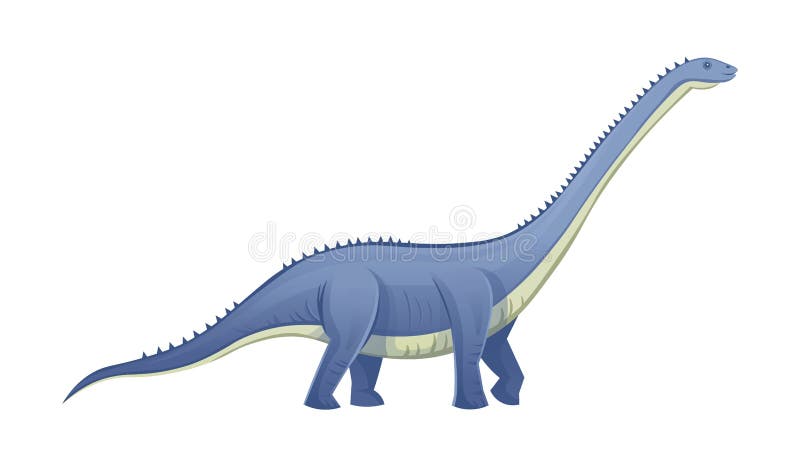 Amphicoelias. Diplodocus stock vector. Illustration of tail - 226299330