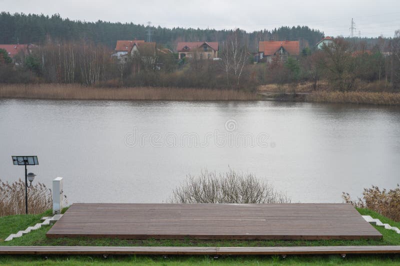 Amphitheater Awaits Guests after the Epidemic Stock Image - Image of ...