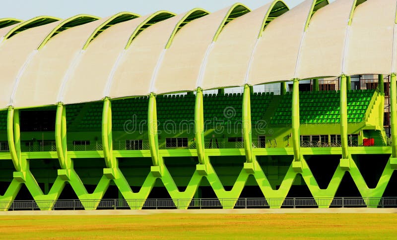 The Amphitheater Interior and Decoration in Modern Style Editorial ...