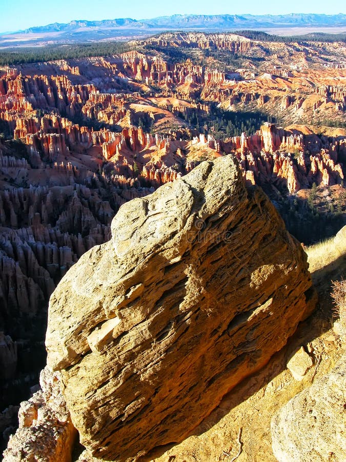 Amphitheater, View from Inspiration Point, Bryce Canyon National Park ...