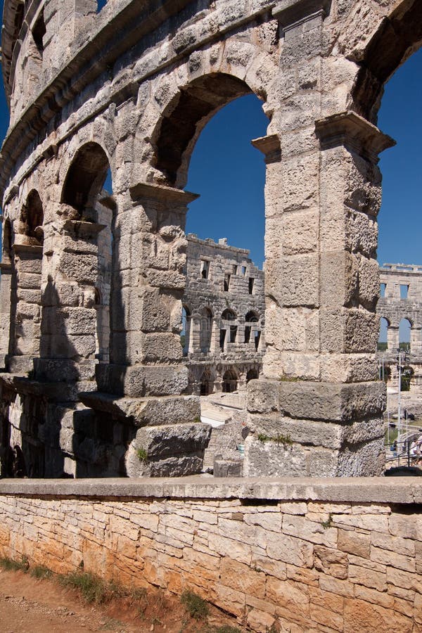 The amphitheatre stock photo. Image of historical, arena - 22745972