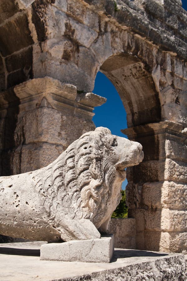 The amphitheatre stock image. Image of travel, tourism - 22746229