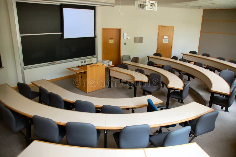 Amphitheatre stock image. Image of desk, lecture, chair - 3481047