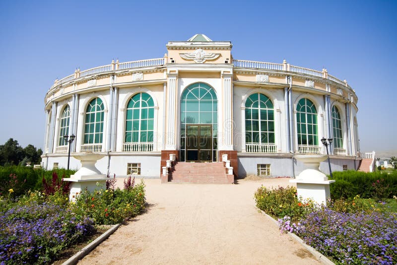 Amphitheatre Building Front View Stock Image - Image of green ...