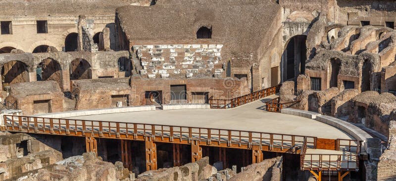 Colosseum Interior Reconstruction