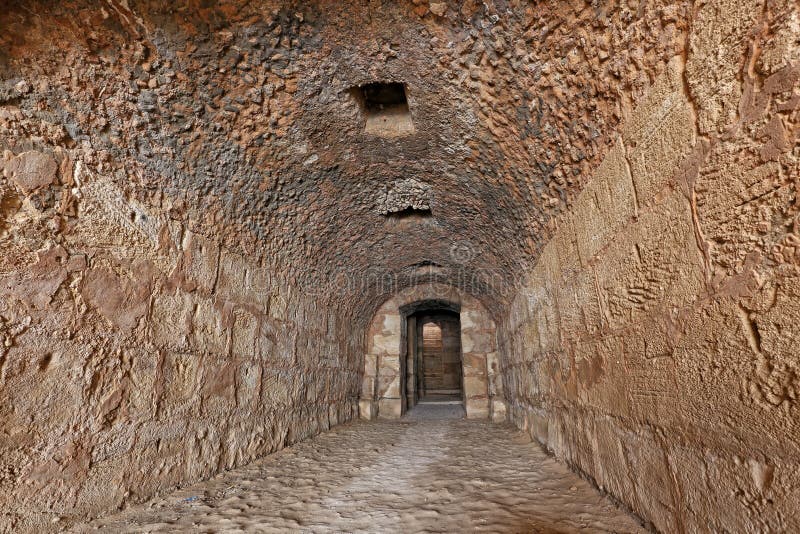 Inside El Jem Amphitheatre Tunisia Stock Image - Image of culture ...