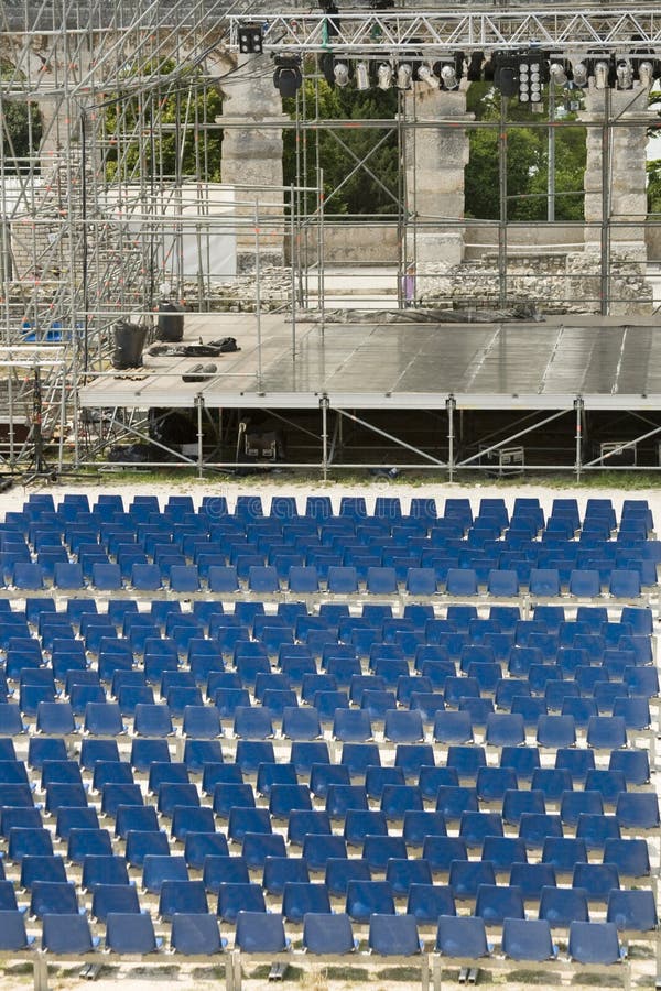 Amphitheatre in Pula, Croatia Stock Image - Image of beautiful, cruel ...