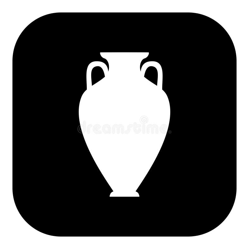 Amphora and app icon stock vector. Illustration of classic - 238371022