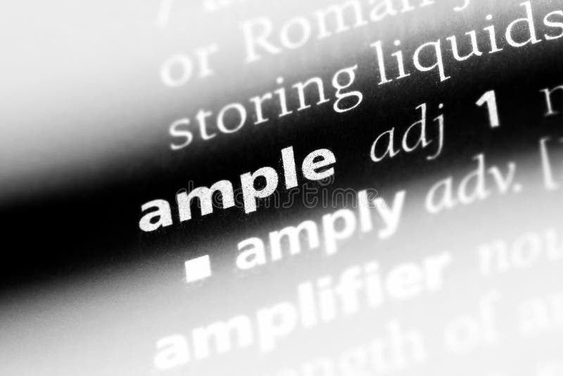 Ample stock photo. Image of page, english, concept, closeup - 114406114