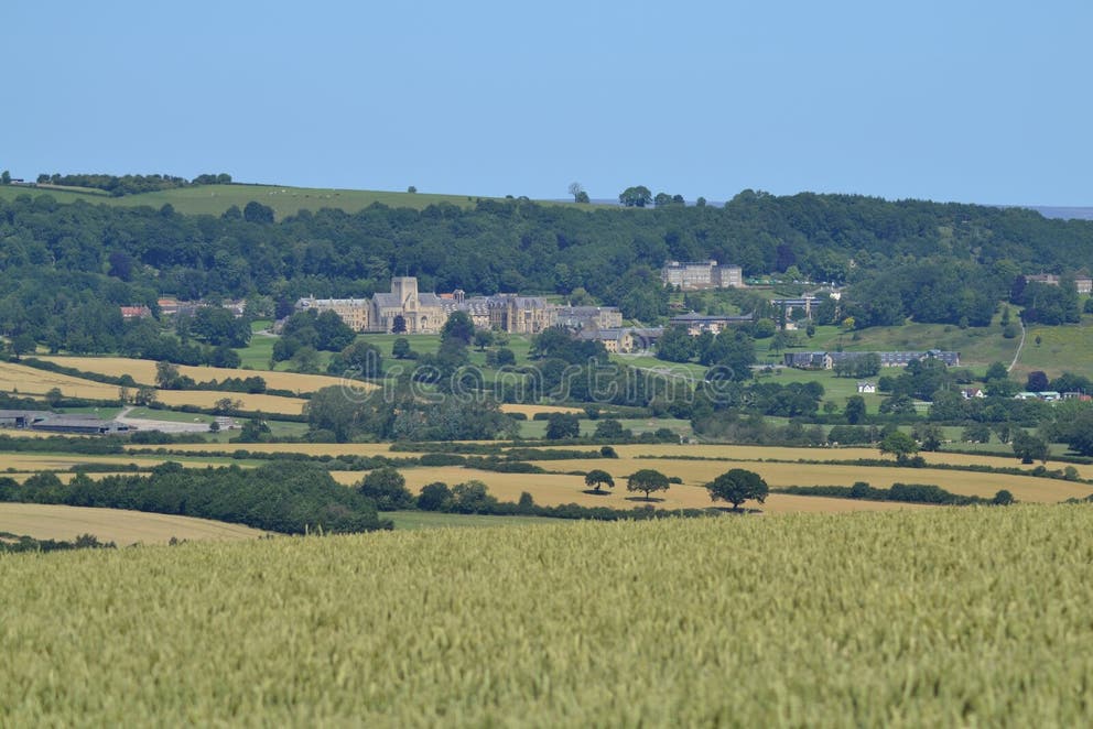 Ampleforth Valley, England stock image. Image of england - 109866087
