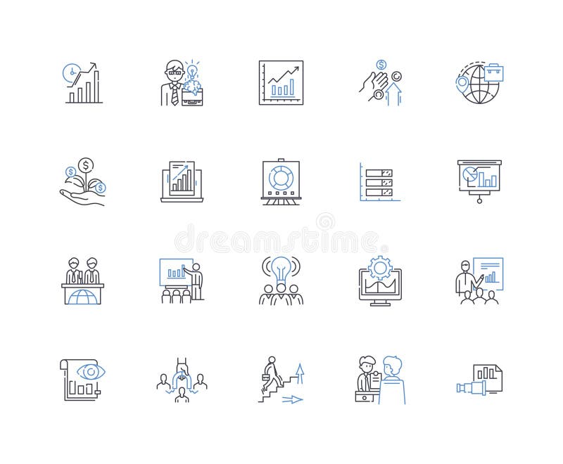Amplification Line Icons Collection. Boost, Loudness, Enlarge ...