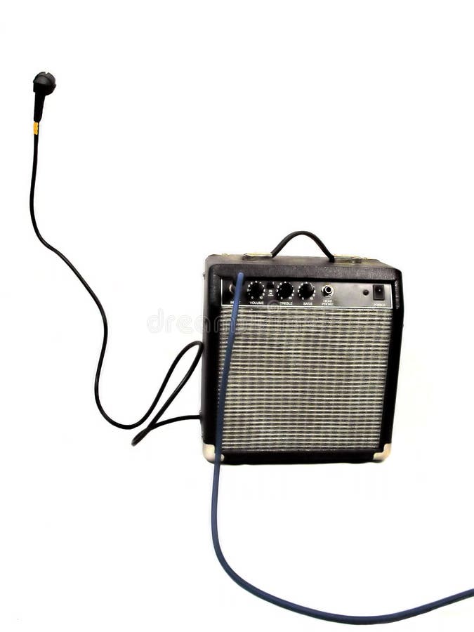 Amplifier stock photo. Image of blue, instrument, music - 172454