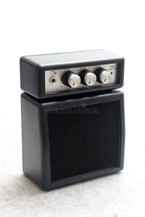 Amplifier Speaker stock image. Image of black, equipment - 18029005