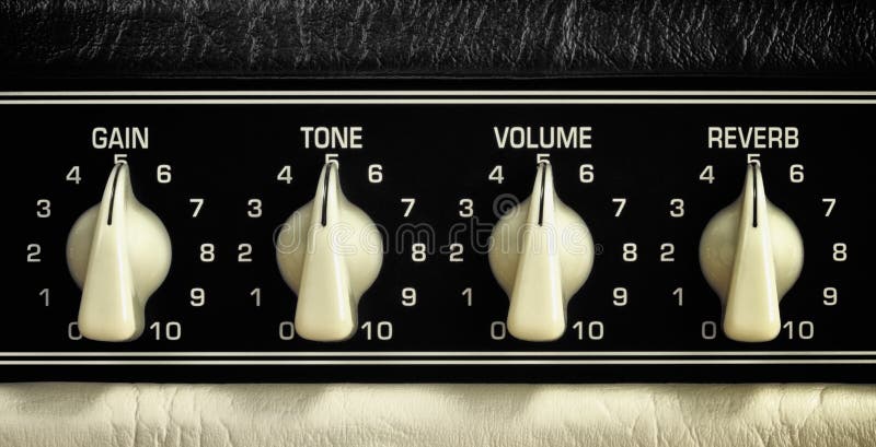 Amplifier Panel stock photo. Image of closeup, leather - 26122446