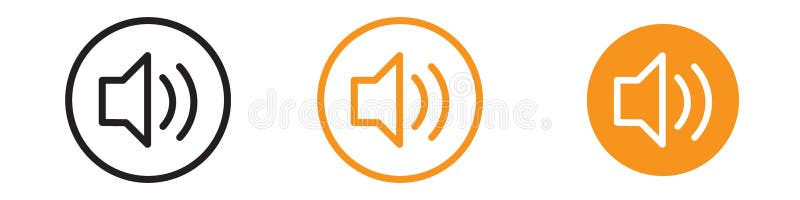 Amplifying Speaker Icon for Audio and Communication Graphics Essential ...