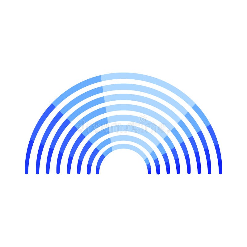 Amplitude Wireless Signal Wave Cartoon Vector Illustration Stock Vector ...