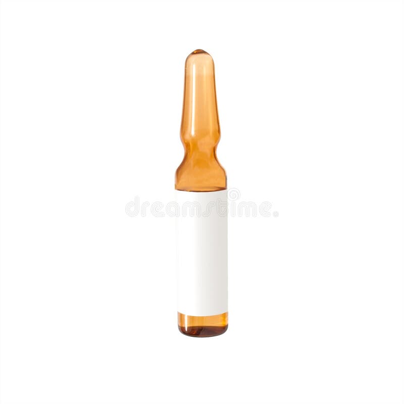 Ampoule with a Liquid for Injection Stock Image - Image of liquid ...