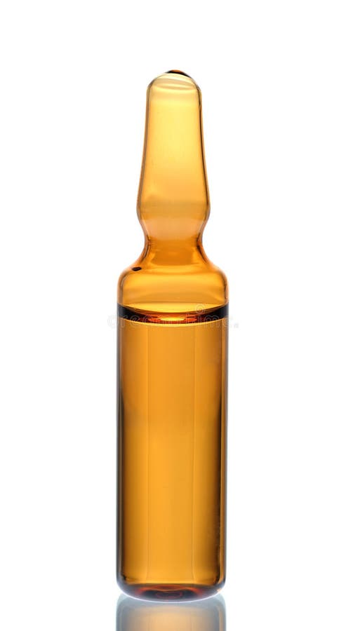 Ampul stock foto. Image of vloeistof, therapie, schaduw - 9414916