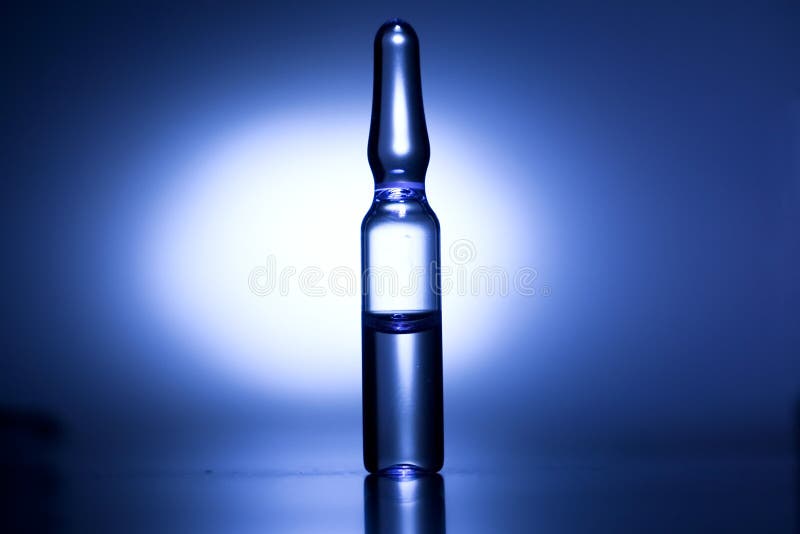 Ampule. stock image. Image of dose, sealed, immunization - 9361809