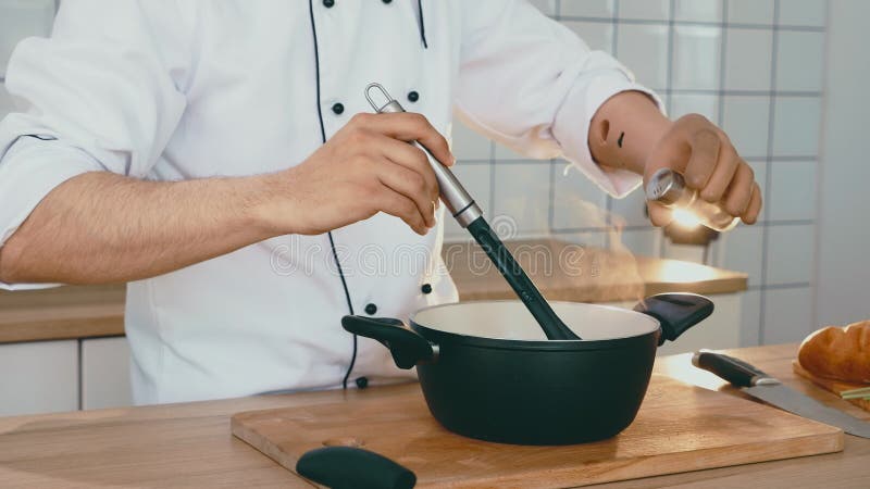 Amputee Prosthesis Man Professional. Man with Bionic Prosthetic ...