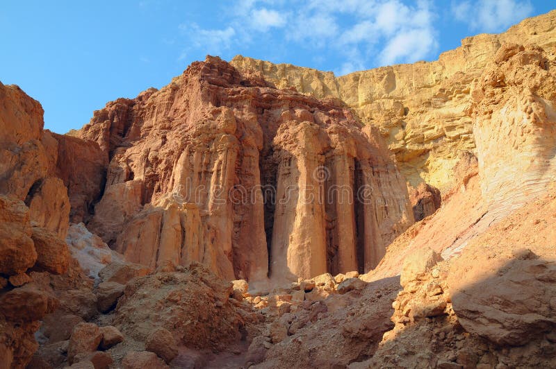Amram pillars stock photo. Image of israel, carved, mountains - 11997530