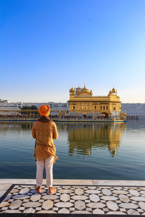 Amritsar India April 25 2018. Golden Temple Amritsar India Editorial ...