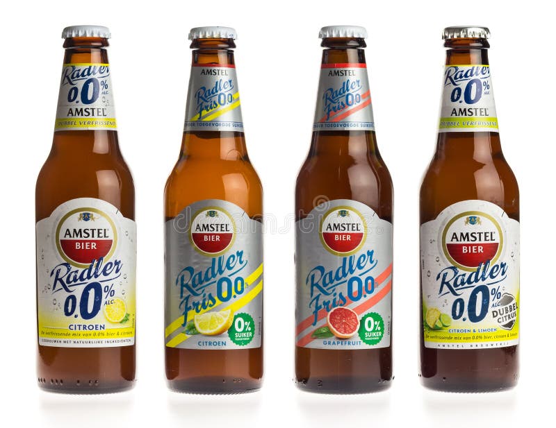 Amstel Radler, Non Alcoholic Beers, Isolated Editorial Photo - Image of ...