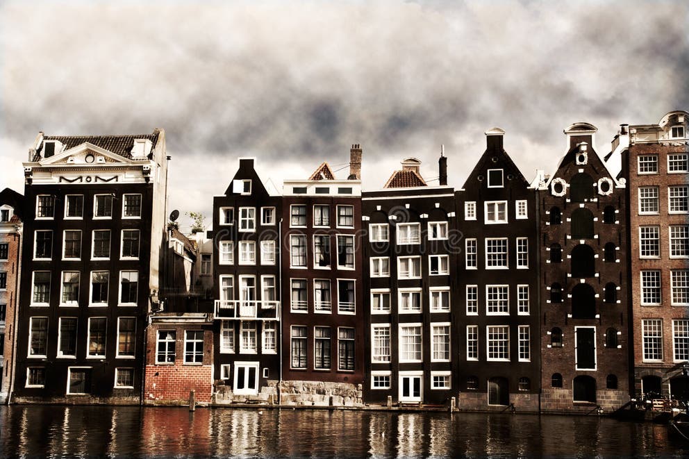 Amsterdam stock image. Image of property, capital, facades - 15761817