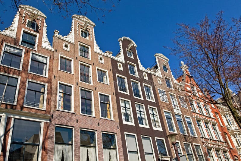 Amsterdam Architecture, Netherlands Stock Image - Image of facade ...