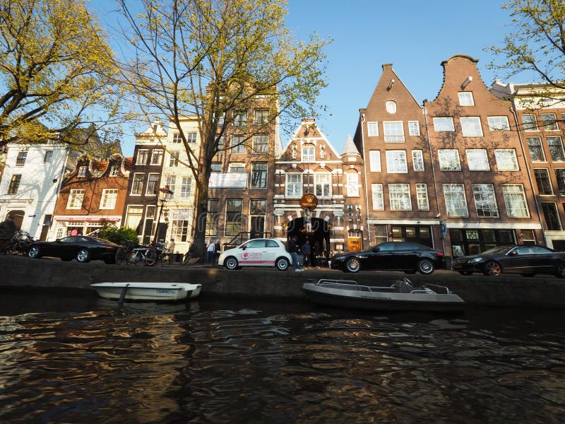 Amsterdam, the Beautiful Old Town of the Netherlands Editorial Stock ...