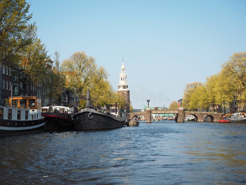 Amsterdam, the Beautiful Old Town of the Netherlands Editorial Stock ...