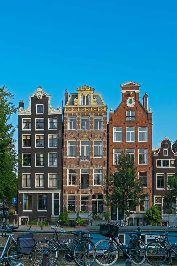 Amsterdam buildings stock image. Image of landmark, city - 52388359
