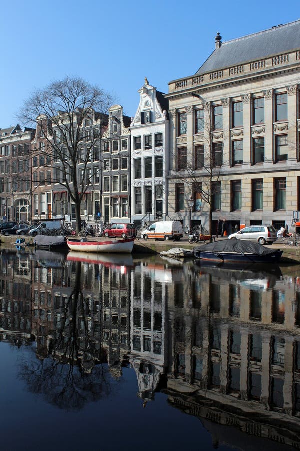 Amsterdam Canal stock image. Image of city, list, popular - 24582289