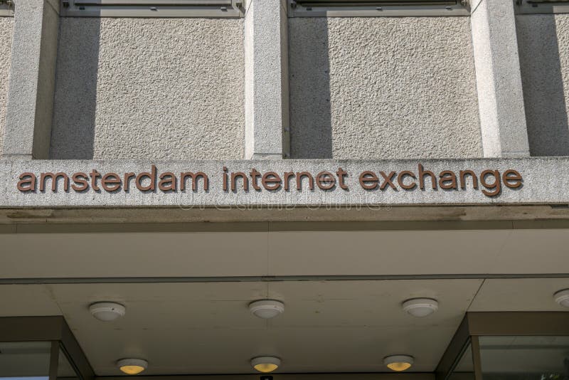 Amsterdam Internet Exchange Building at Amsterdam the Netherlands 2019 ...