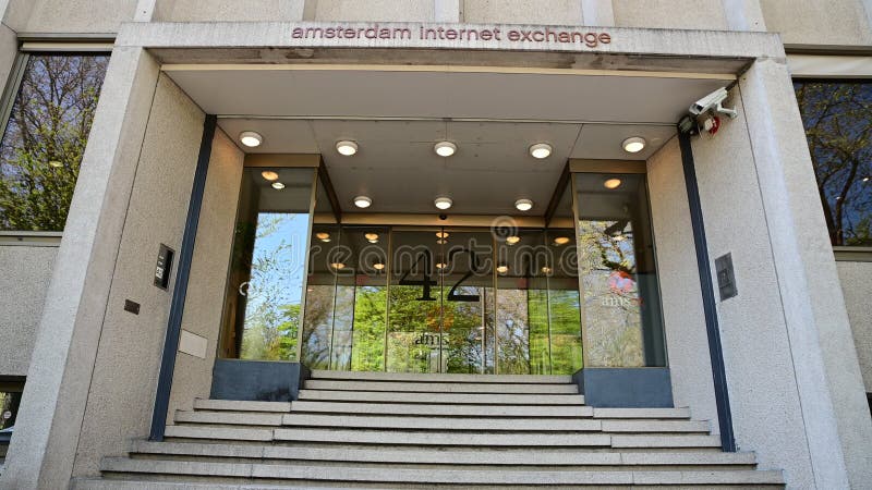 Amsterdam Internet Exchange Building at Amsterdam the Netherlands 22-4 ...