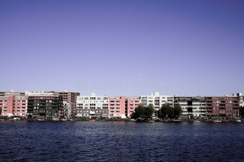 Amsterdam Java Island stock image. Image of channel, river - 6731603