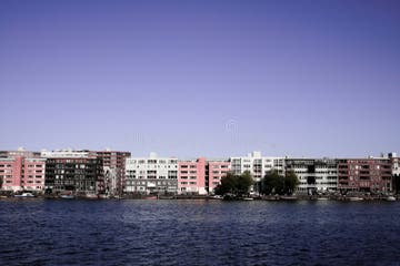 Amsterdam Java Island stock image. Image of channel, river - 6731603