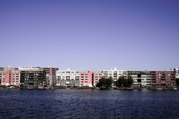 Amsterdam Java Island stock image. Image of channel, river - 6731603