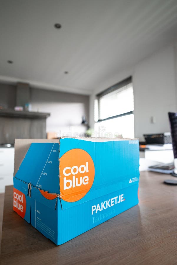 Coolblue Package Ready To Send Back Editorial Photography - Image of ...