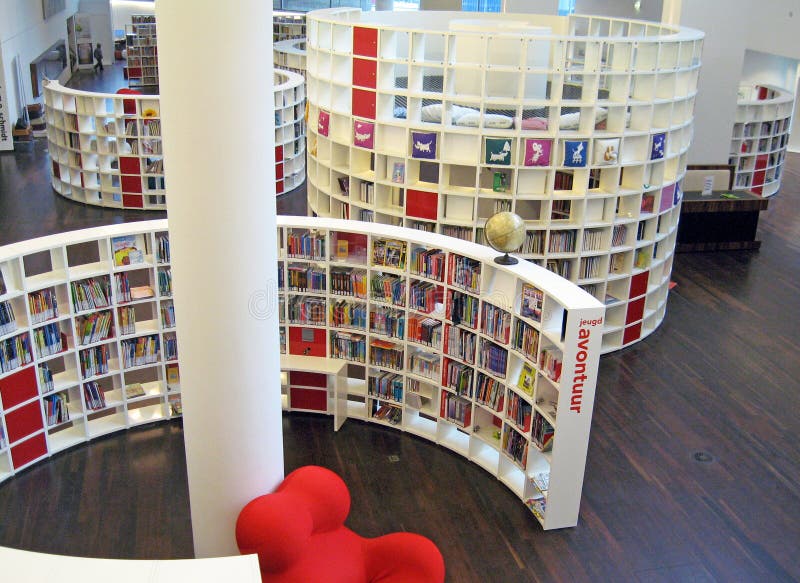 Amsterdam Library editorial stock image. Image of library - 15695199