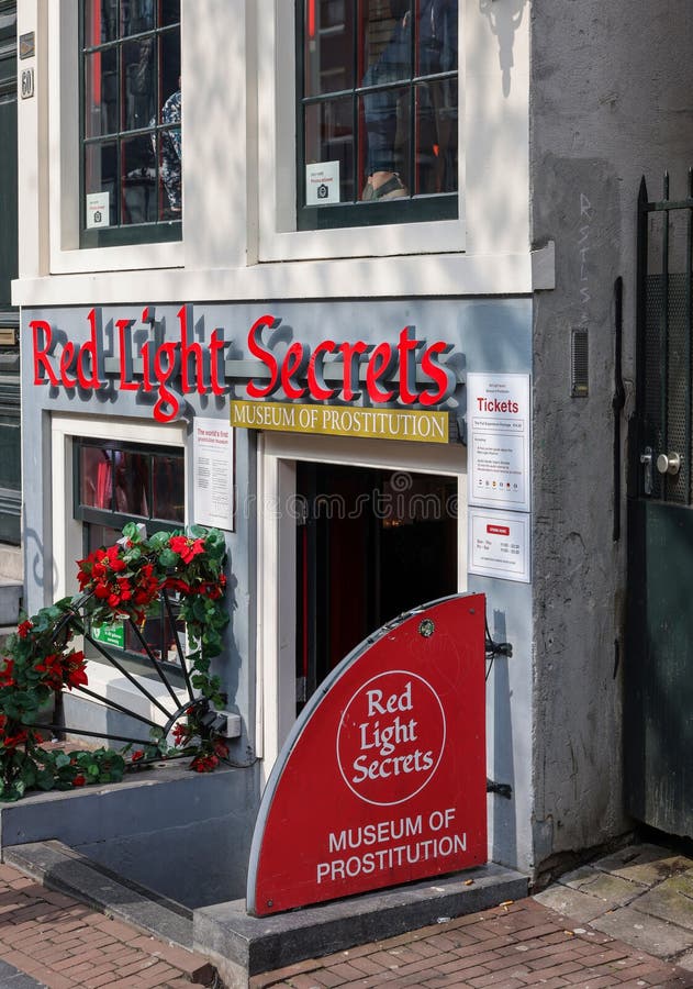Red Light Secrets Museum of Prostitution, Amsterdam, Holland Editorial ...