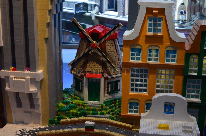 Amsterdam Netherlands 16 De Julio De 2022 : Edificios Hechos Con ...