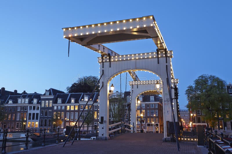 Amsterdam,Drawbridge,bridge,channel,holland Editorial Photo - Image of ...