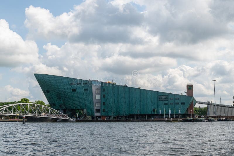 Amsterdam, Netherlands - 26 July 2024: Science Center NEMO - the ...