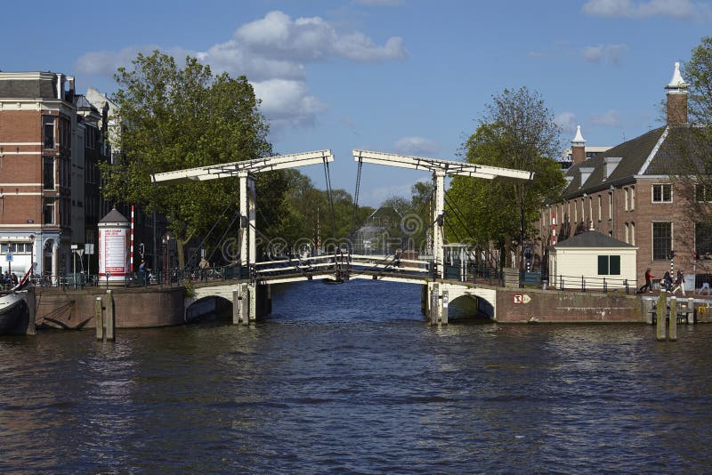 Amsterdam, Netherlands - Old Drawbridge Editorial Photography - Image ...
