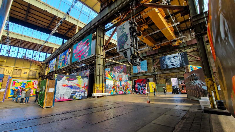 Amsterdam, Netherlands - 07 03 2024: Street Art Museum Amsterdam ...