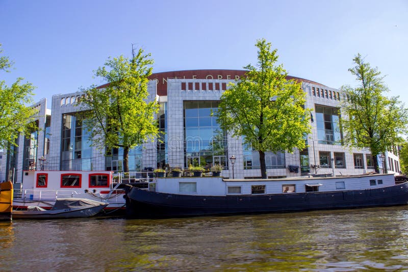 Amsterdam Opera House stock image. Image of destination - 65065957