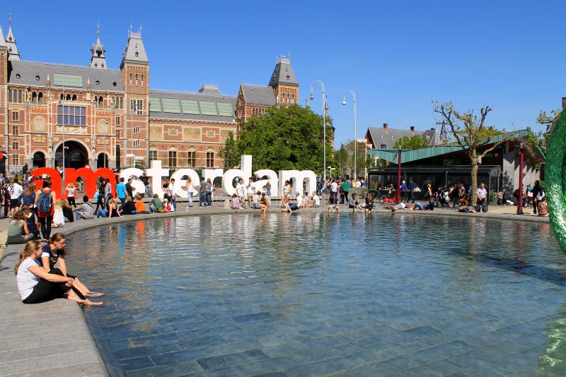 Amsterdam Rijk Museum, the Netherlands Editorial Photography - Image of ...