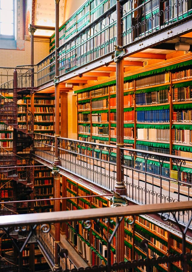 Amsterdam Rijksmuseum Research Library Editorial Photo - Image of ...